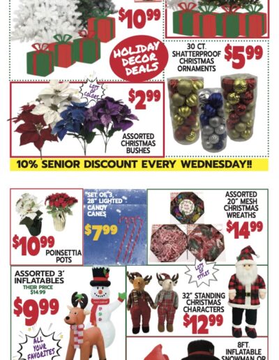 Current Monthly Specials Circular from your local Roses Discount Store